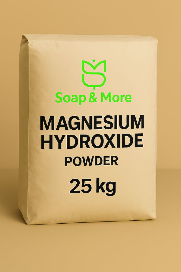 Magnesium Hydroxide Powder 25 KG Wholesale - Soap & More
