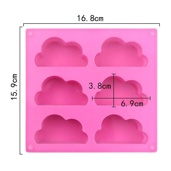 Mold Silicone Cloud - Soap & More